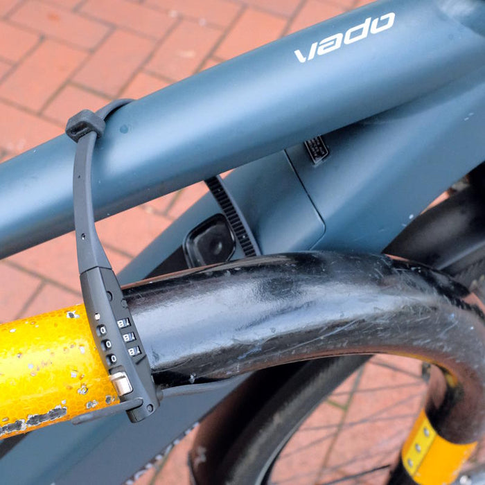 Pragmasis Cafe Lock - Lightweight, portable bicycle and helmet lock